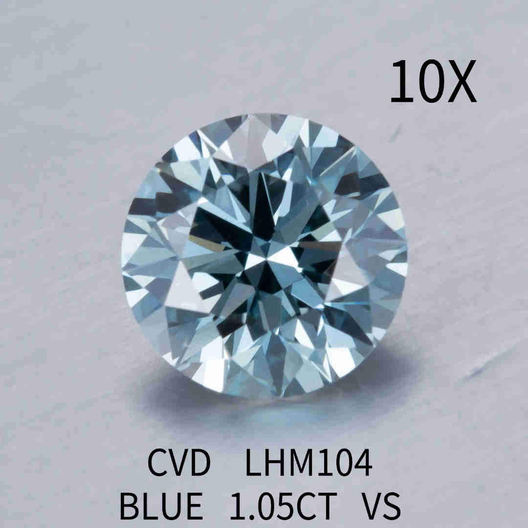 How does the colour of a fancy coloured cultivated diamond come about ...